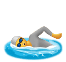 🏊 Emoji Orang sedang berenang (person swimming) beserta penggunaanya ...