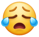 😢 Emoji Wajah menangis (crying face) beserta penggunaanya - Dunia Emoji ...