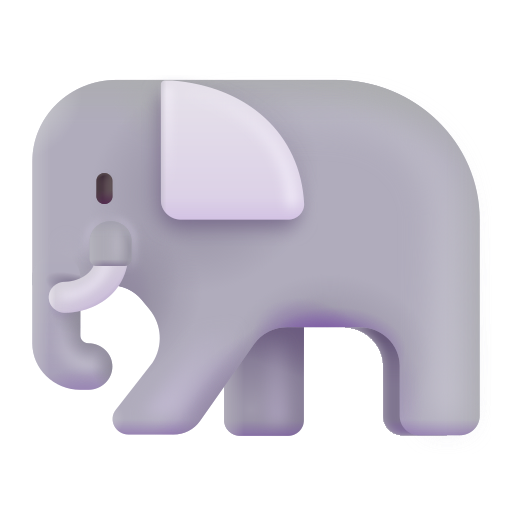 🐘 Emoji Gajah (elephant) beserta penggunaanya - Dunia Emoji - Kumpulan ...