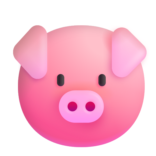 🐷 Emoji Wajah babi (pig face) beserta penggunaanya - Dunia Emoji ...