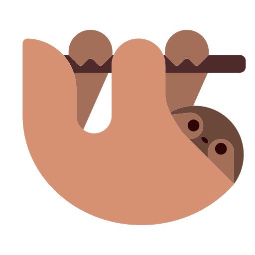 🦥 Emoji Kungkang (sloth) beserta penggunaanya - Dunia Emoji - Kumpulan ...